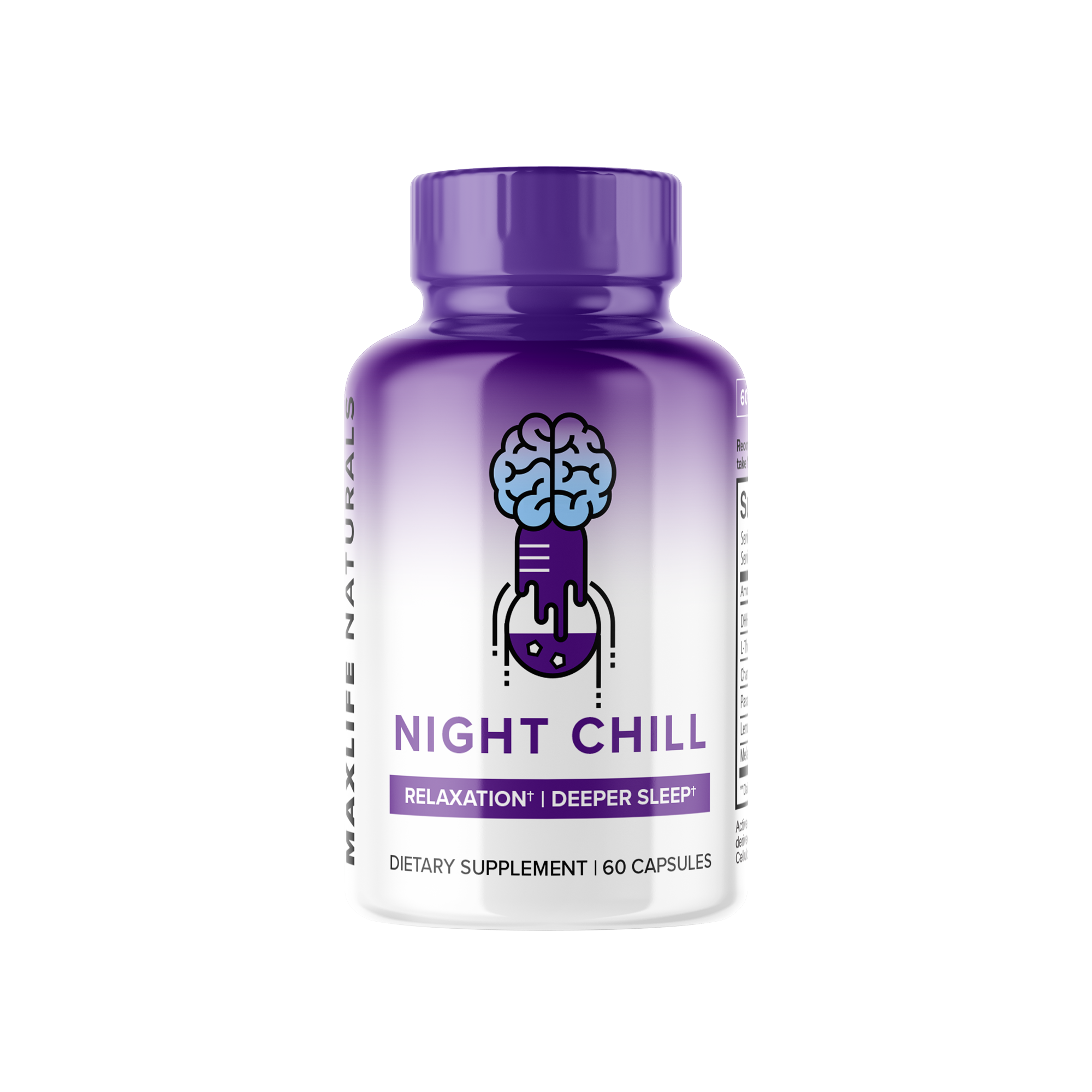Night Chill - Night Time Natural Anxiety & Stress Support – MaxLife ...